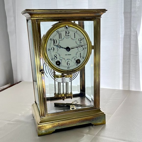 Seth Thomas | Accents | Antique 91 Era Seth Thomas Mantel Clock W ...
